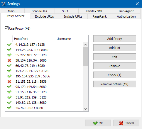 SiteAnalyzer User Guide, documentation and work description